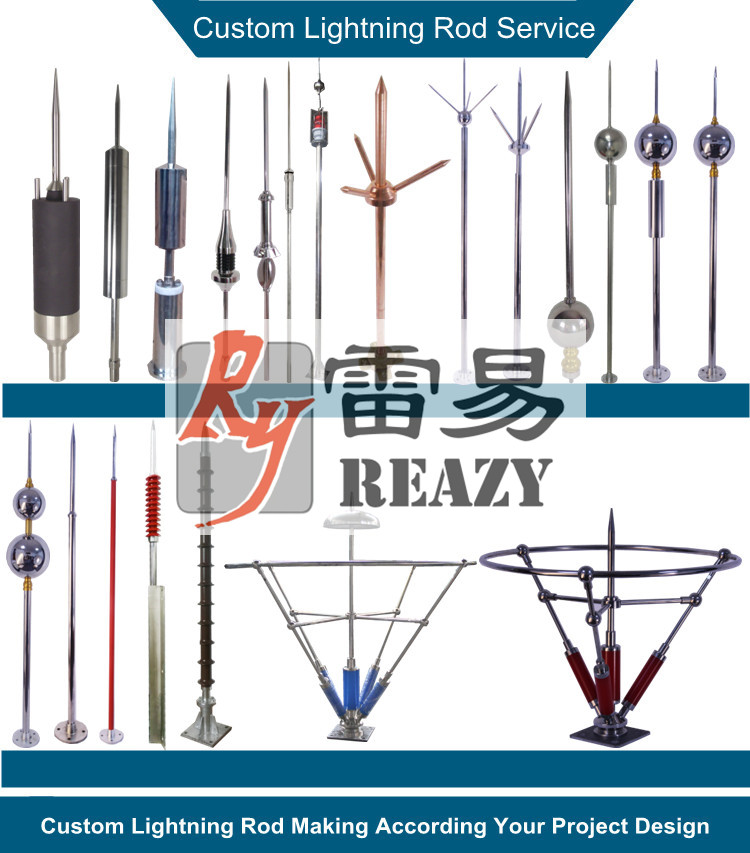 Made in China Guangzhou Factory ESE Lightning Rod PDC6.3